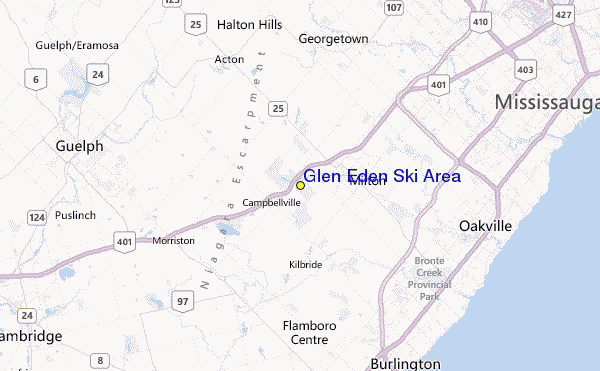 Glen Eden Ski Area Ski Resort Guide, Location Map & Glen Eden Ski Area ...