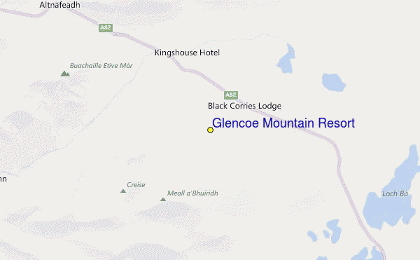 Glencoe Mountain Resort Ski Resort Guide, Location Map & Glencoe ...