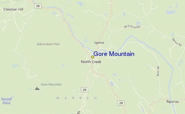 Gore Mountain Ski Resort Guide, Location Map & Gore Mountain ski ...