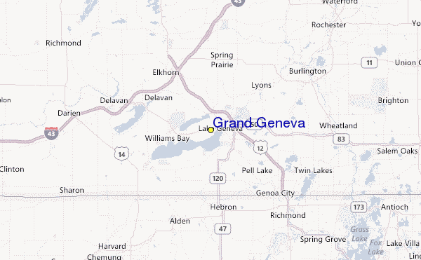 Grand Geneva Ski Resort Guide, Location Map & Grand Geneva ski holiday ...