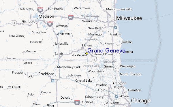 Grand Geneva Ski Resort Guide, Location Map & Grand Geneva ski holiday ...