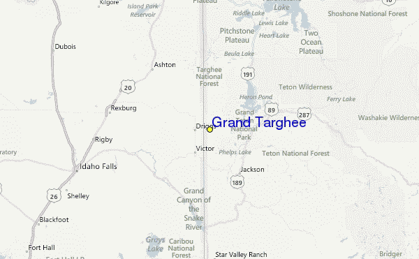 Grand Targhee Ski Resort Guide, Location Map & Grand Targhee ski ...