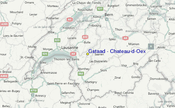 Gstaad - Château-d'Oex Ski Resort Guide, Location Map & Gstaad ...