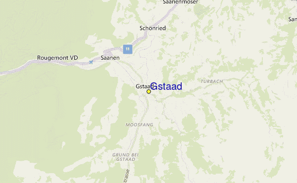Gstaad Ski Resort Guide, Location Map & Gstaad ski holiday accommodation