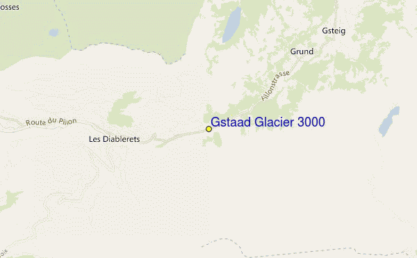 Gstaad Glacier 3000 Ski Resort Guide, Location Map & Gstaad Glacier ...