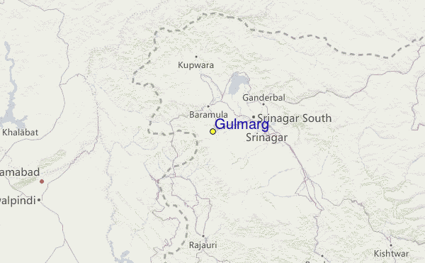 Gulmarg Ski Resort Guide, Location Map & Gulmarg ski holiday accommodation