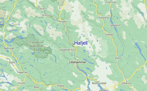 Hafjell Ski Resort Guide, Location Map & Hafjell ski holiday accommodation