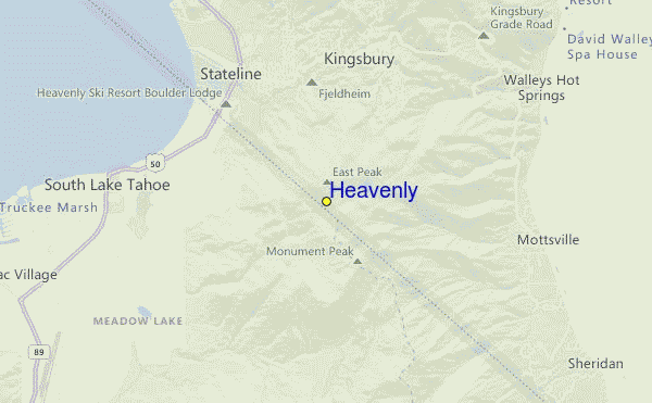 Heavenly Ski Resort Guide, Location Map & Heavenly ski holiday ...