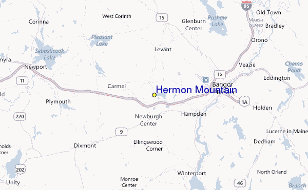 Hermon Mountain Ski Resort Guide, Location Map & Hermon Mountain ski ...