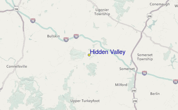 Hidden Valley Ski Resort Guide, Location Map & Hidden Valley ski ...