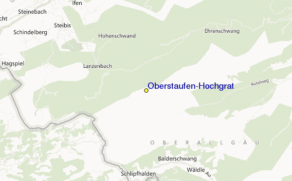 Oberstaufen/Hochgrat Ski Resort Guide, Location Map & Oberstaufen ...