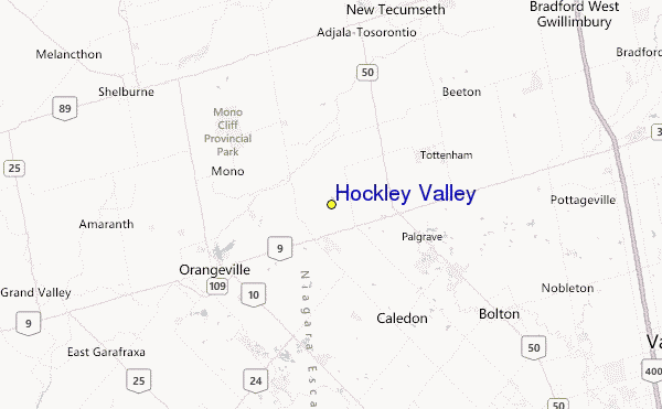 Hockley Valley Ski Resort Guide, Location Map & Hockley Valley ski ...