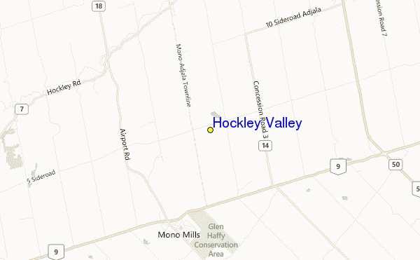 Hockley Valley Ski Resort Guide, Location Map & Hockley Valley ski ...