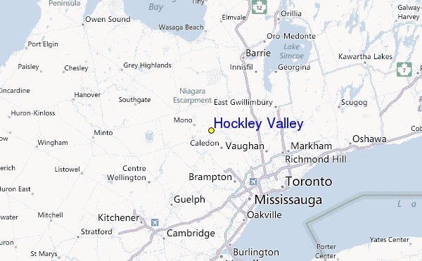 Hockley Valley Ski Resort Guide, Location Map & Hockley Valley ski ...