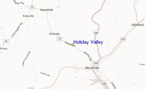 Holiday Valley Ski Resort Guide, Location Map & Holiday Valley ski ...