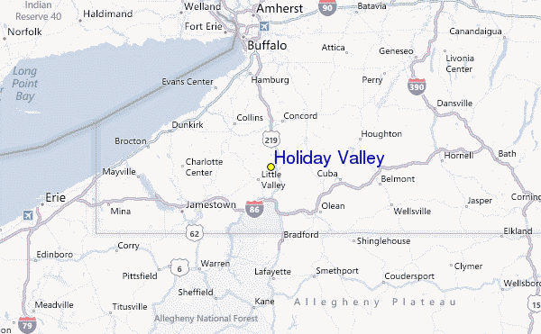 Holiday Valley Ski Resort Guide, Location Map & Holiday Valley ski ...