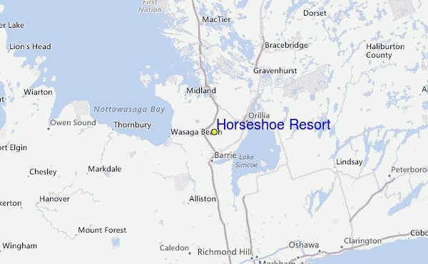 Horseshoe Resort Ski Resort Guide, Location Map & Horseshoe Resort ski ...