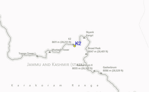 K2 Ski Resort Guide, Location Map & K2 ski holiday accommodation