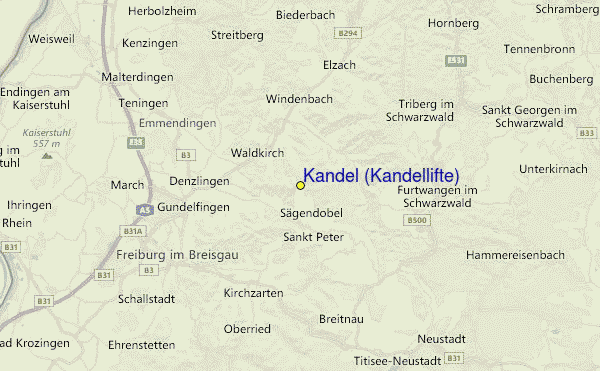 Kandel (Kandellifte) Ski Resort Guide, Location Map & Kandel ...