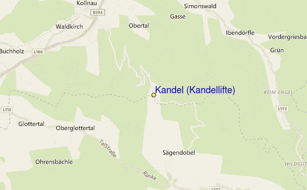 Kandel (Kandellifte) Ski Resort Guide, Location Map & Kandel ...