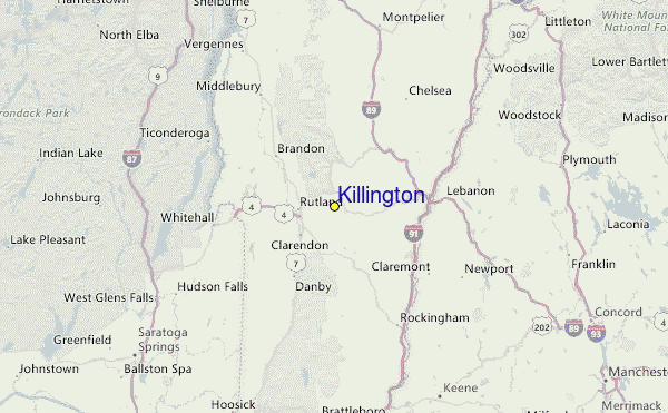 Killington Ski Resort Guide, Location Map & Killington ski holiday ...