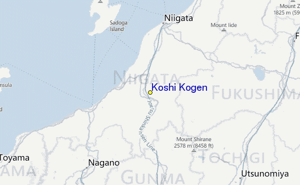 Koshi Kogen Ski Resort Guide, Location Map & Koshi Kogen ski holiday ...