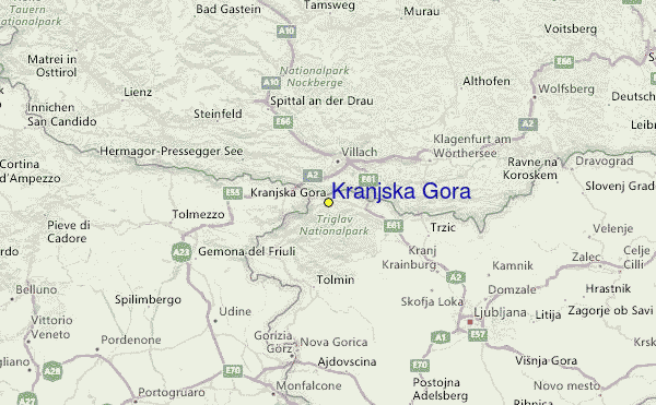 Kranjska Gora Ski Resort Guide, Location Map & Kranjska Gora ski ...
