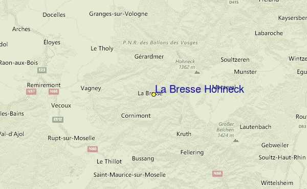 La Bresse Hohneck Ski Resort Guide, Location Map & La Bresse Hohneck ...