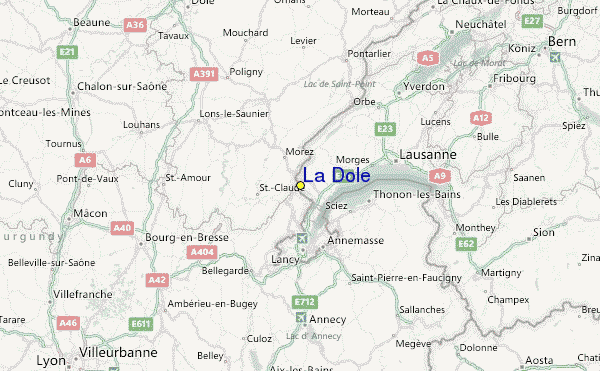 La Dôle Ski Resort Guide, Location Map & La Dôle ski holiday accommodation