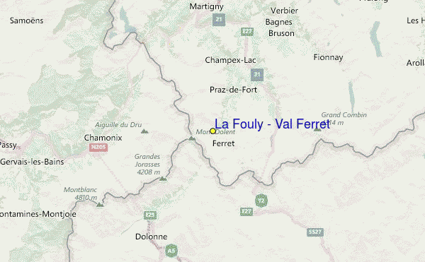 La Fouly - Val Ferret Ski Resort Guide, Location Map & La Fouly - Val Ferret ski holiday ...