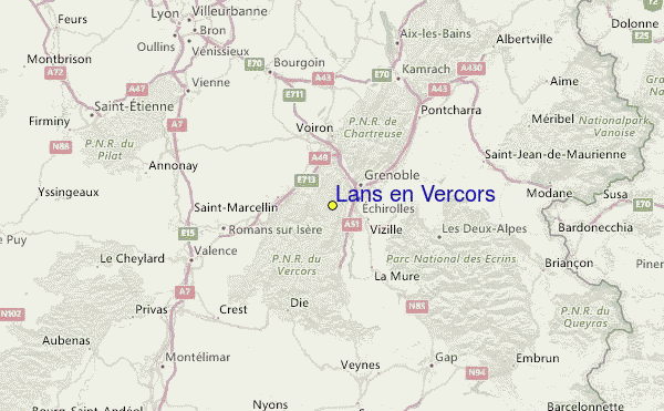 Lans en Vercors Ski Resort Guide, Location Map & Lans en Vercors ski ...