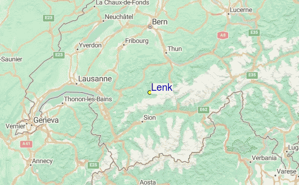 Lenk Ski Resort Guide, Location Map & Lenk ski holiday accommodation