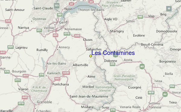 Les Contamines Ski Resort Guide, Location Map & Les Contamines ski ...