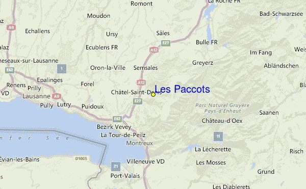 Les Paccots Ski Resort Guide, Location Map & Les Paccots ski holiday ...