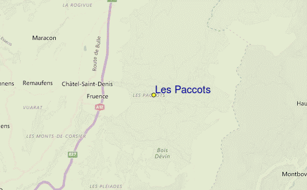 Les Paccots Ski Resort Guide, Location Map & Les Paccots ski holiday ...