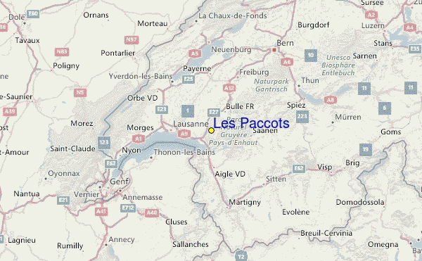 Les Paccots Ski Resort Guide, Location Map & Les Paccots ski holiday ...