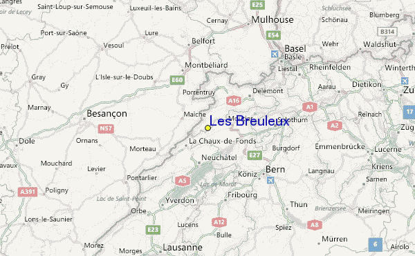 Les Breuleux Ski Resort Guide, Location Map & Les Breuleux ski holiday ...