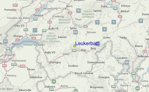 Leukerbad Ski Resort Guide, Location Map & Leukerbad ski holiday ...