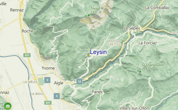 Leysin Ski Resort Guide, Location Map & Leysin ski holiday accommodation