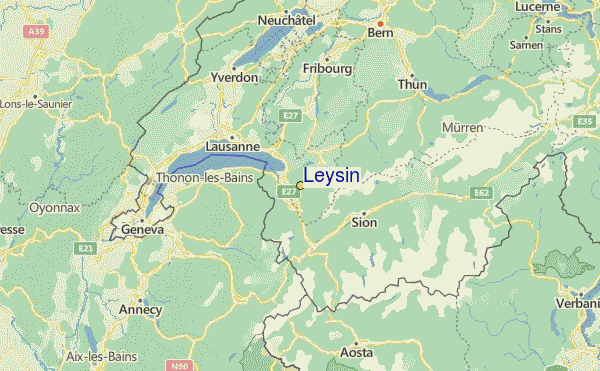 Leysin Ski Resort Guide, Location Map & Leysin ski holiday accommodation