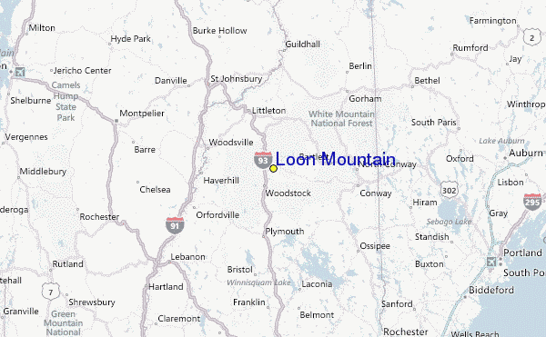 Loon Mountain Ski Resort Guide, Location Map & Loon Mountain ski ...