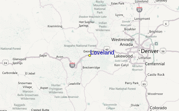 Loveland Ski Resort Guide, Location Map & Loveland ski holiday ...