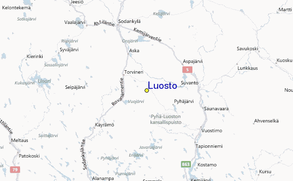Luosto Ski Resort Guide, Location Map & Luosto ski holiday accommodation