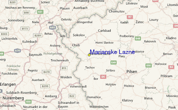 Mariánské Lázně Ski Resort Guide, Location Map & Mariánské Lázně ski ...
