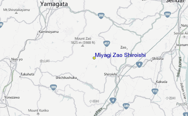 Miyagi Zao Shiroishi Ski Resort Guide, Location Map & Miyagi Zao ...