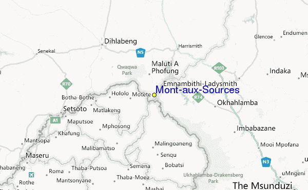 Mont-aux-Sources Ski Resort Guide, Location Map & Mont-aux-Sources ski ...