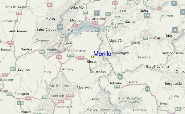 Morillon Ski Resort Guide, Location Map & Morillon ski holiday ...
