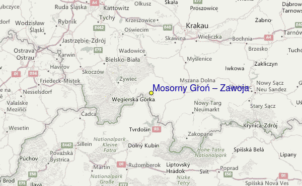 Mosorny Groń – Zawoja Ski Resort Guide, Location Map & Mosorny Groń ...