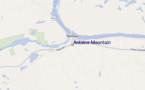 Antoine Mountain Ski Resort Guide, Location Map & Antoine Mountain ski ...