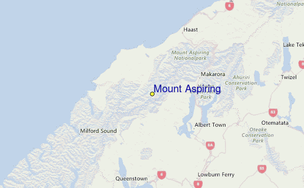 Mount Aspiring Ski Resort Guide, Location Map & Mount Aspiring ski ...